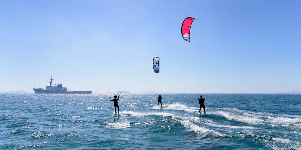 Kiteboarden: tips voor een downwinder