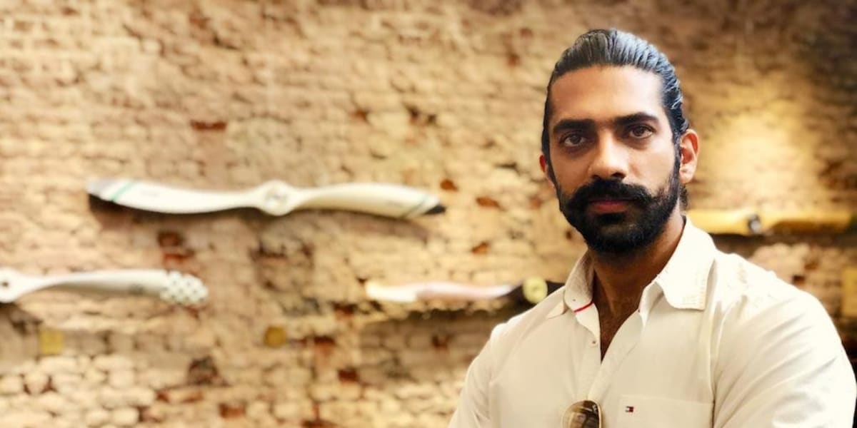 Akshay Sharma makes wooden propellers at Woodfeather