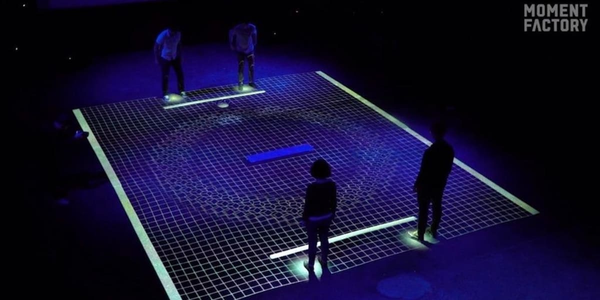 GRiD: jugar a Pong a tamaño real es posible