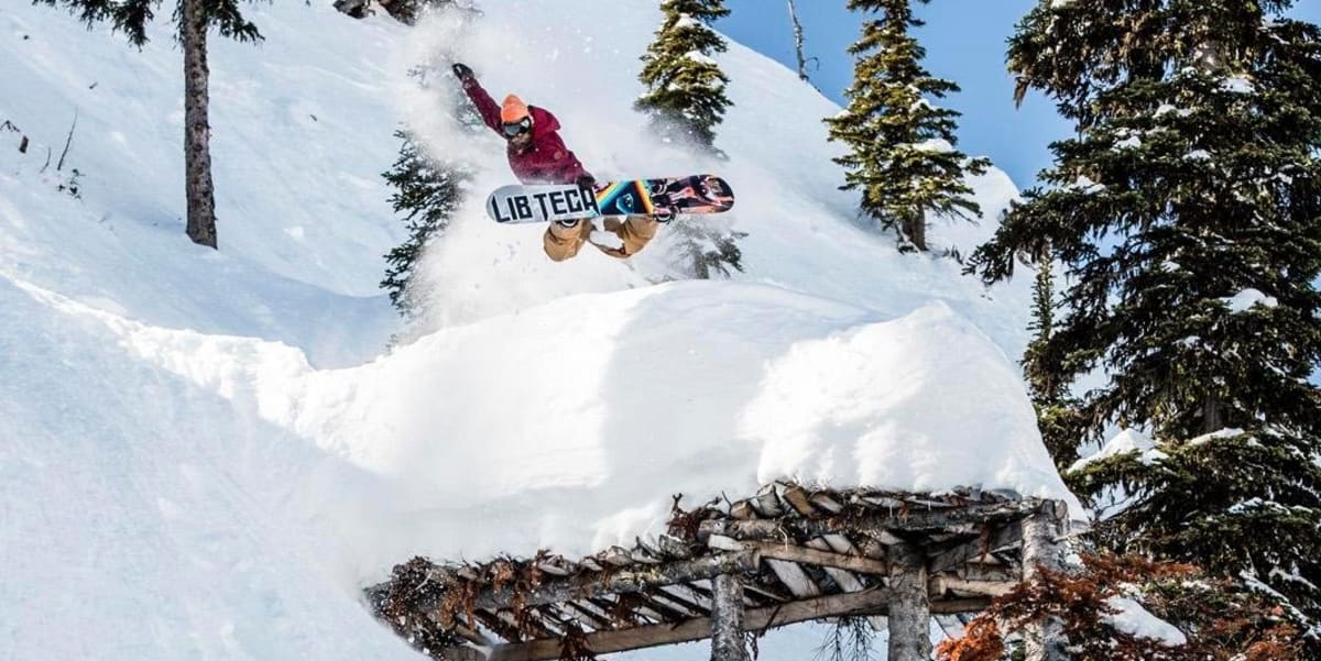 Images exclusive de Travis Rice à Baldface