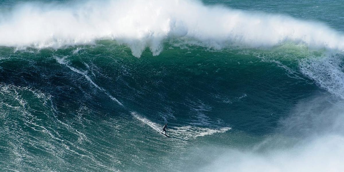 Nazaré big wave surfing February 2017: XXL madness