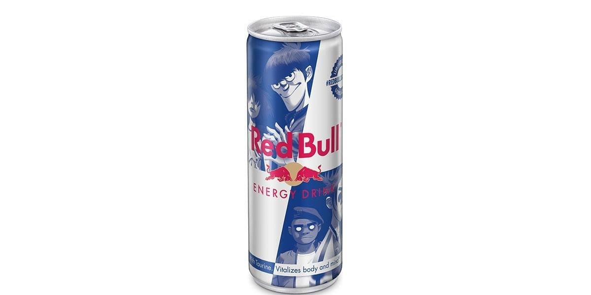 Gorillaz will appear on exclusive cans of Red Bull
