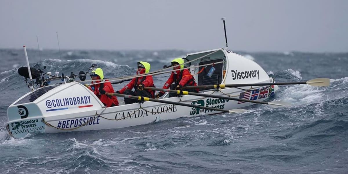 Colin O’Brady: How he rowed the infamous Drake Passage