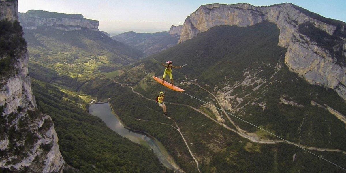 Adrenalin Klick! 6 verrückte Slackline Abenteuer