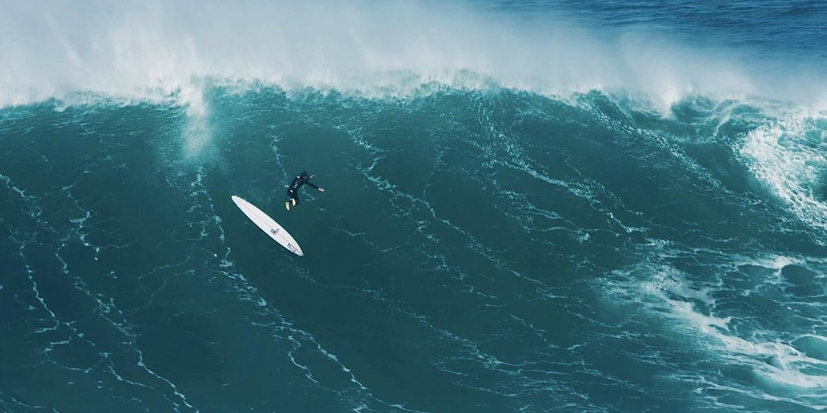 5 momentos assustadores do surfe em Nazaré