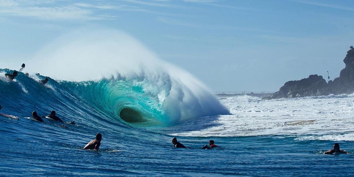 A Photo We Love Empty Snapper Rocks New Year