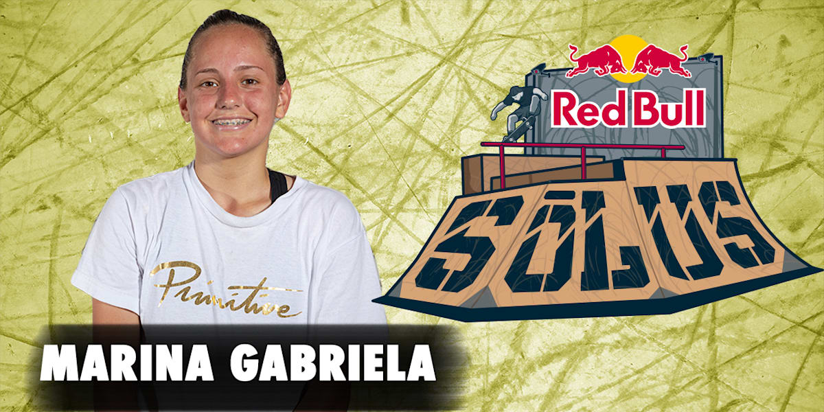 Marina Gabriela's skate line in Red Bull Solus