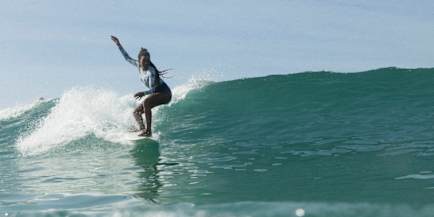 Por representatividade, ela criou o Surfistas Negras