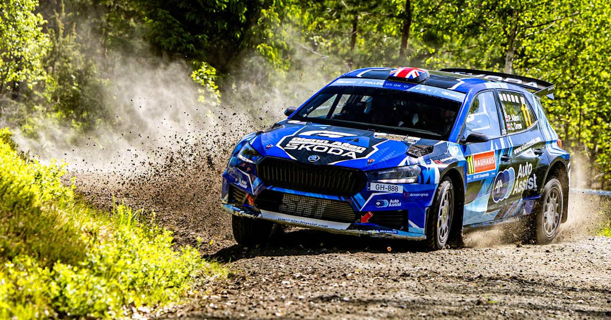 Allen aces it with ERC Qualifying Stage best