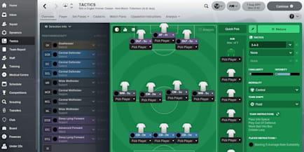 Football Manager 2018 tactics guide: Formations to play