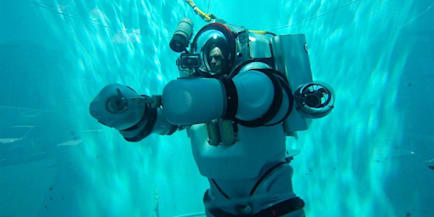 Exosuit diving: A $1.2m submarine you can wear