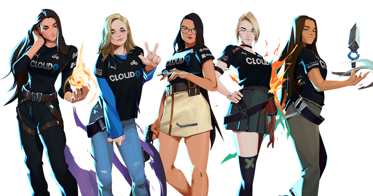 Cloud9 White: Meet the new all-female VALORANT team