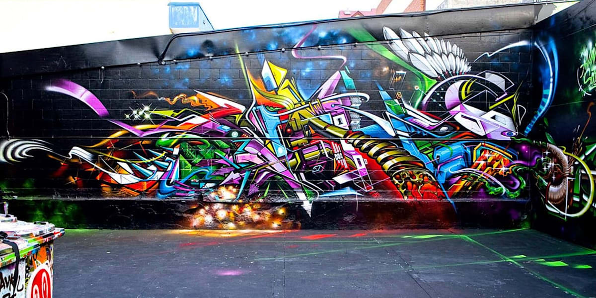 Vans The Omega: Graffiti artist on Dubai living mural