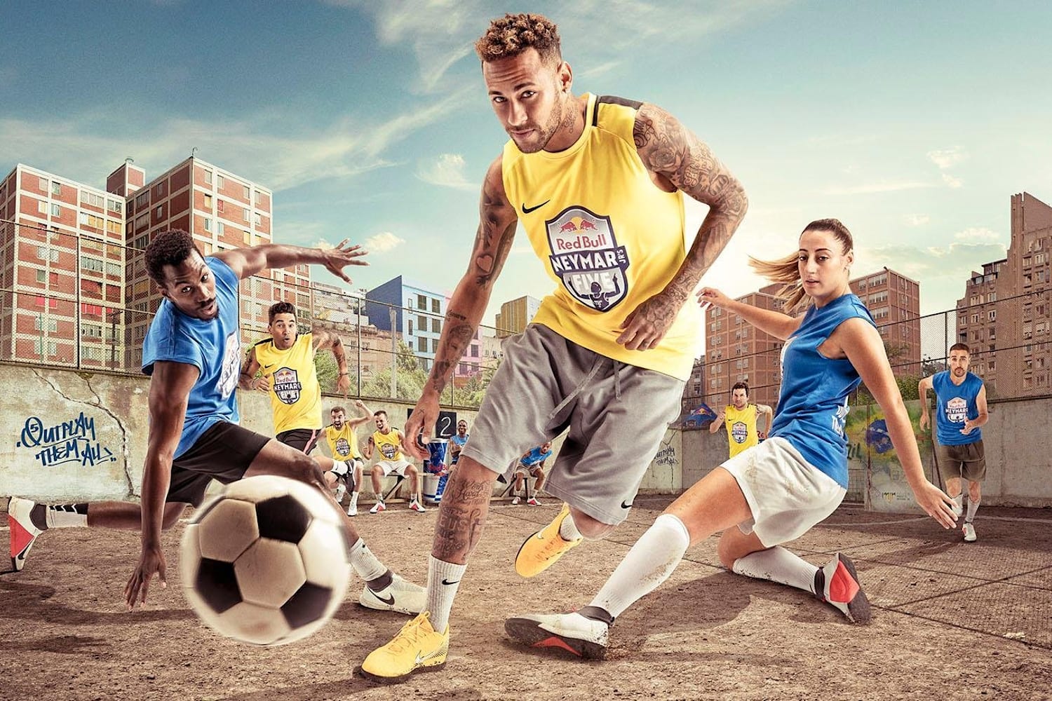 Red Bull Neymar Jr's Five | voetbaltornooi