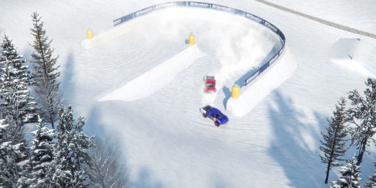 2015 Red Bull Frozen Rush Animated Track Map
