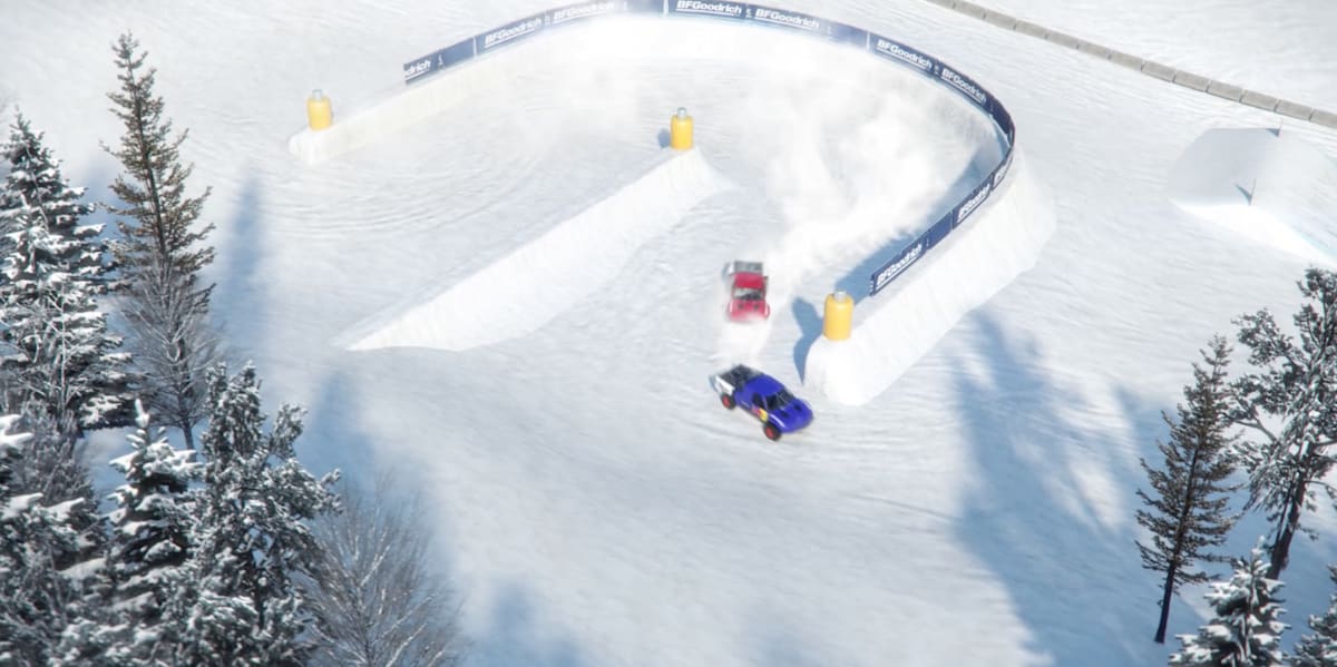 RedBull 冰上賽道越野追逐爭霸戰