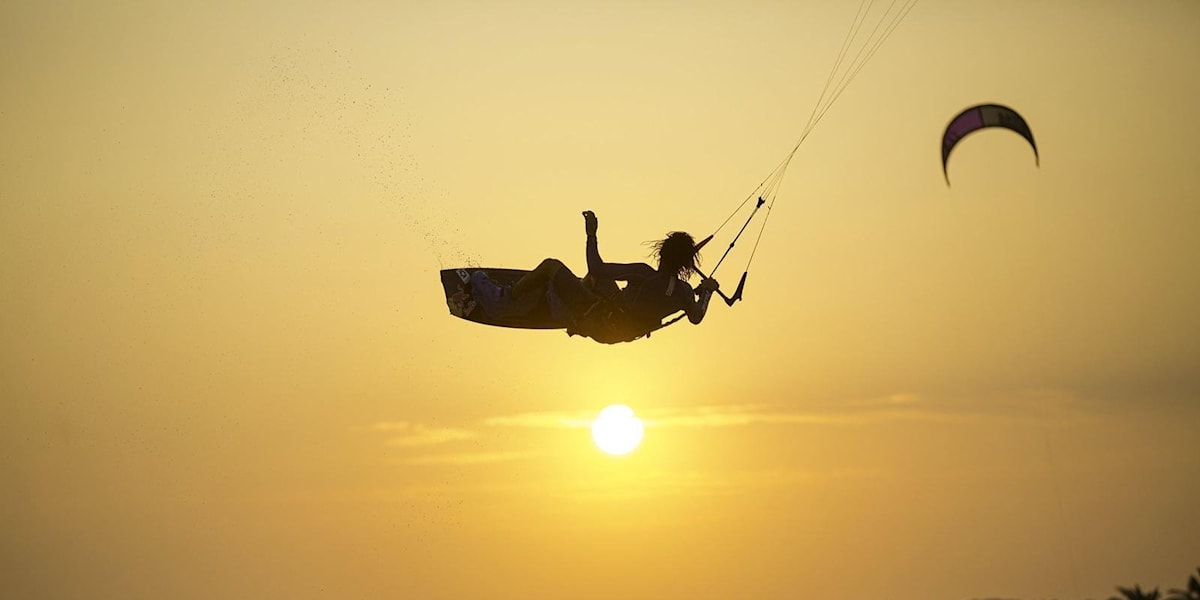Christophe Tack Kitesurfing