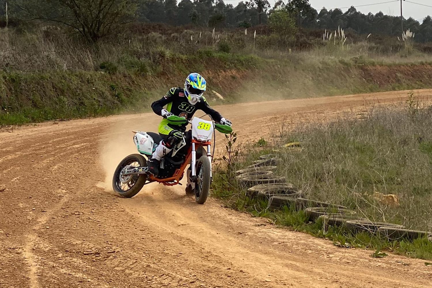 Blog | David Salvador first time on dirt