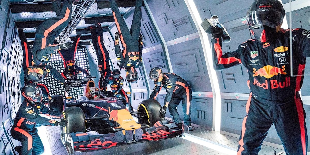 Red Bull Racing: Zero-G pitstop support team interview
