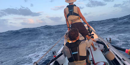 Fastest trio to row the Atlantic: Jamie, Ewan & Lachlan