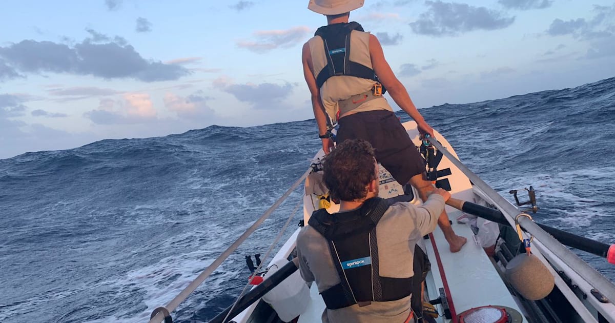Fastest trio to row the Atlantic: Jamie, Ewan & Lachlan