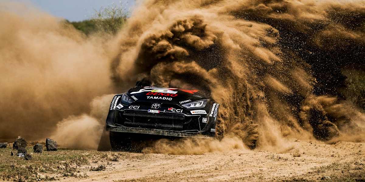 Rovanperä sets the pace in Safari Rally Kenya shakedown