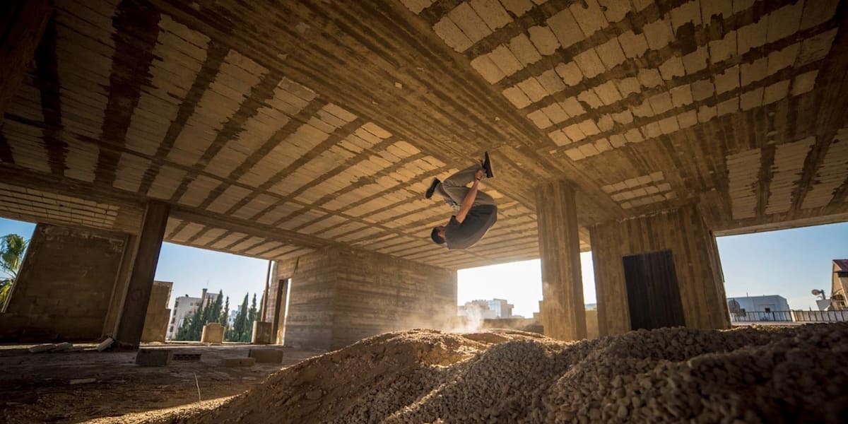 How to freerun a construction site with Burhan Oghlan