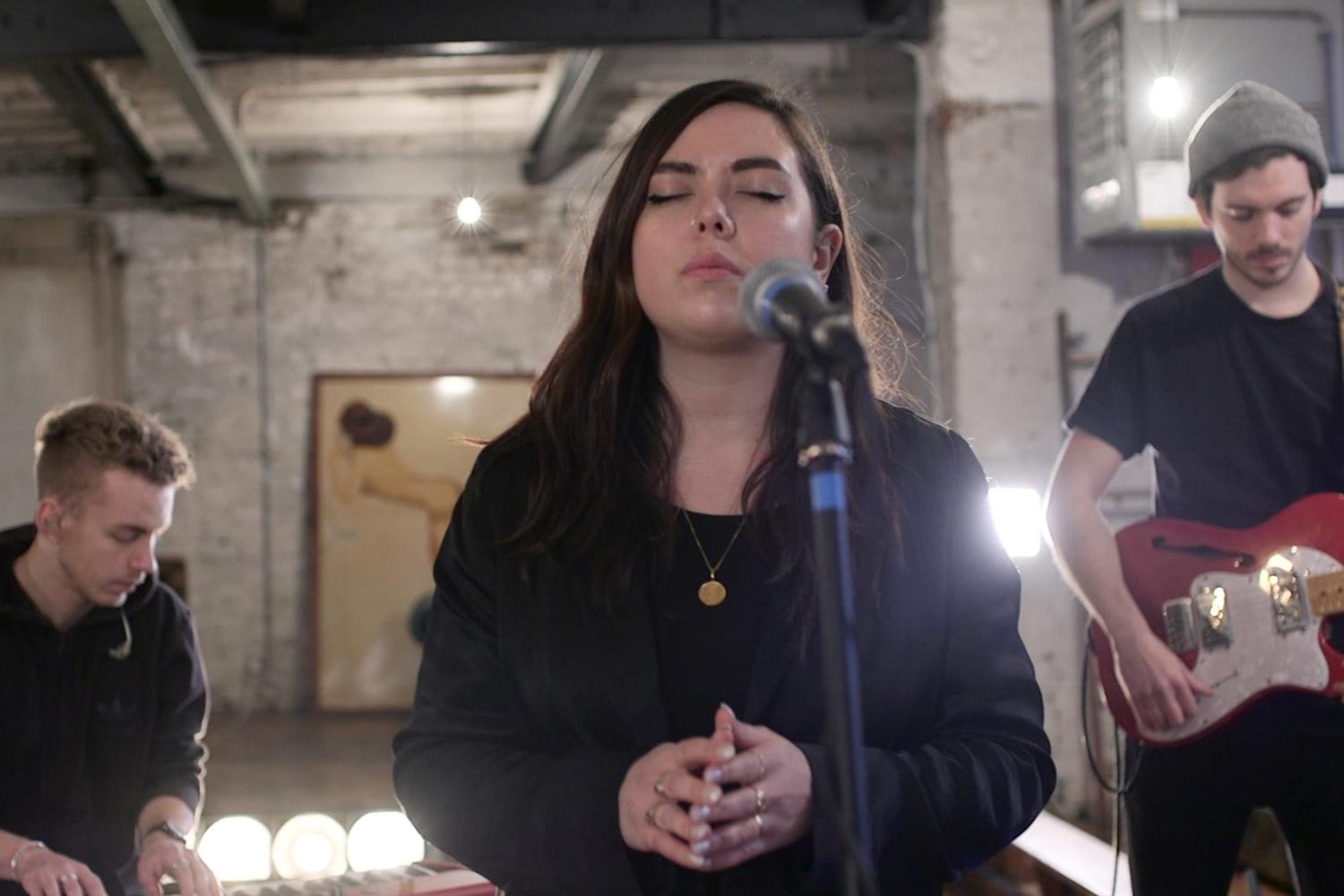 Soulful pop singer Only Girl performs a live session