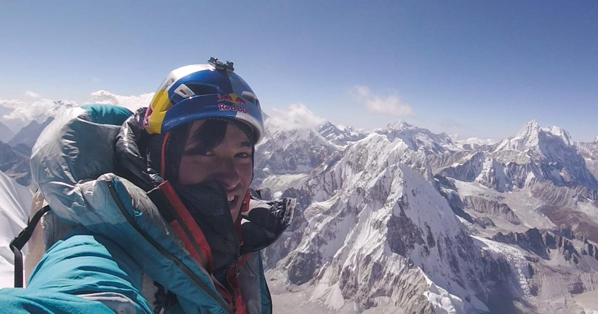 David Lama: Climber summits Lunag Ri for the first time
