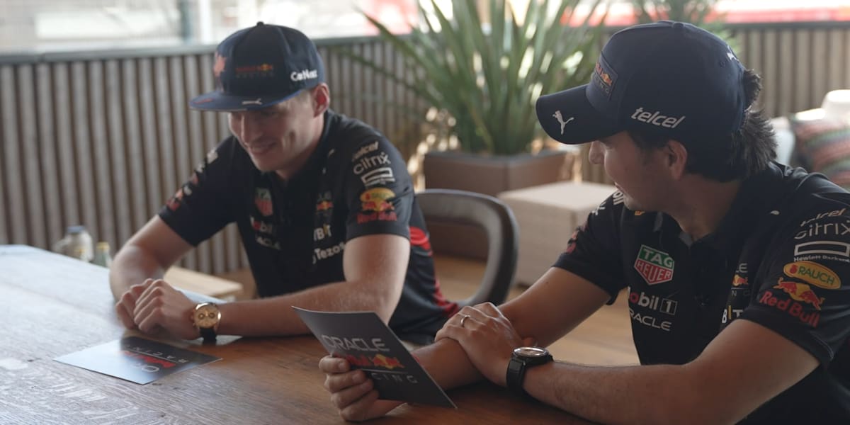 Checo And Max Play The Yes/No Game