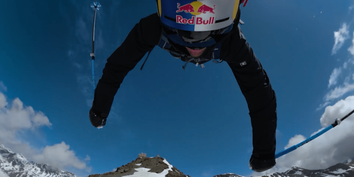 Freeride: la discesa di Marcus Eder Passo dello Stelvio