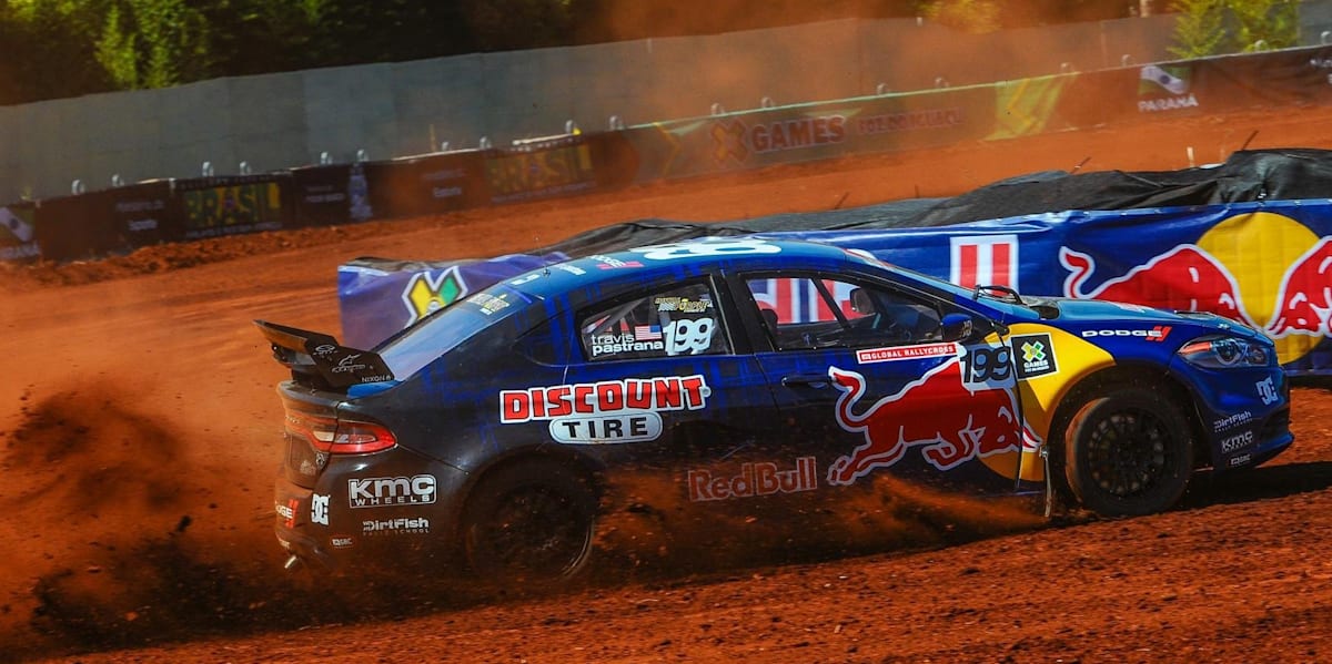 Video: Motley crew of racers at X Games Rallycross