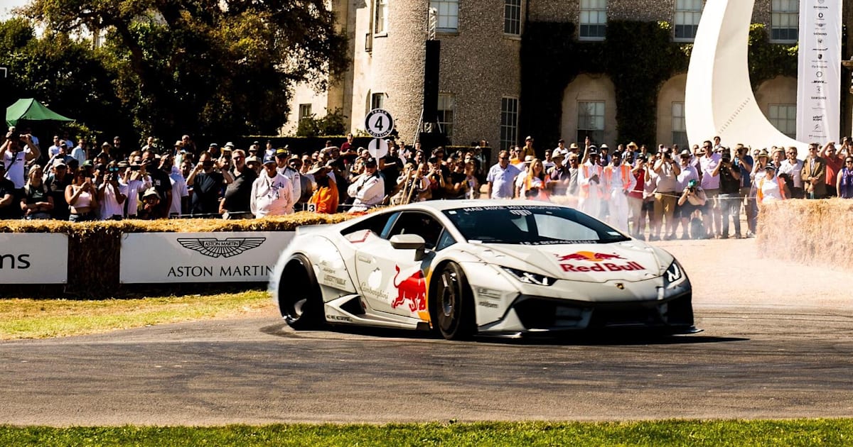 lamborghini drifting