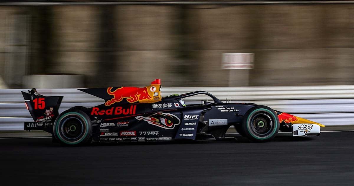 Iwasa starts Super Formula season with great race pace