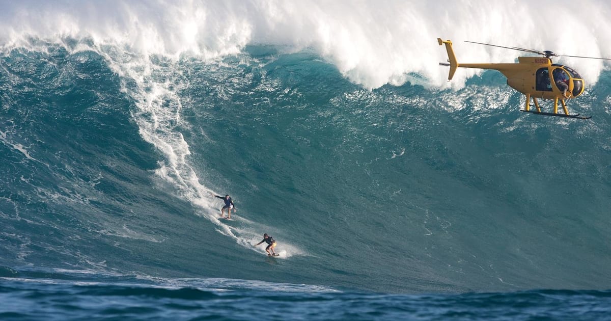 10 ways to ride JAWS: World's most experimental wave