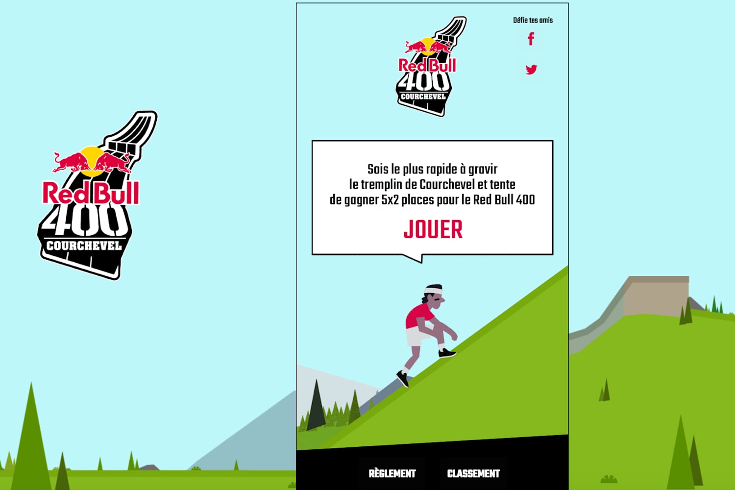 Gagnez des places au Red Bull 400 Courchevel 2017 ! Jeu