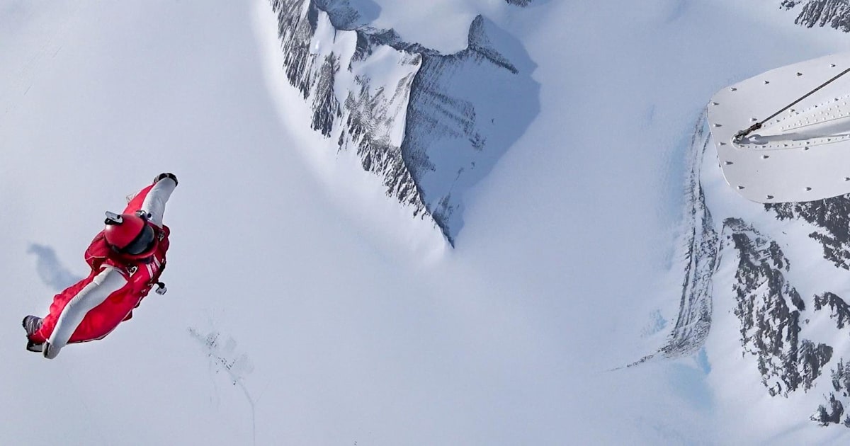 Heather Swan: The first woman to wingsuit in Antartica