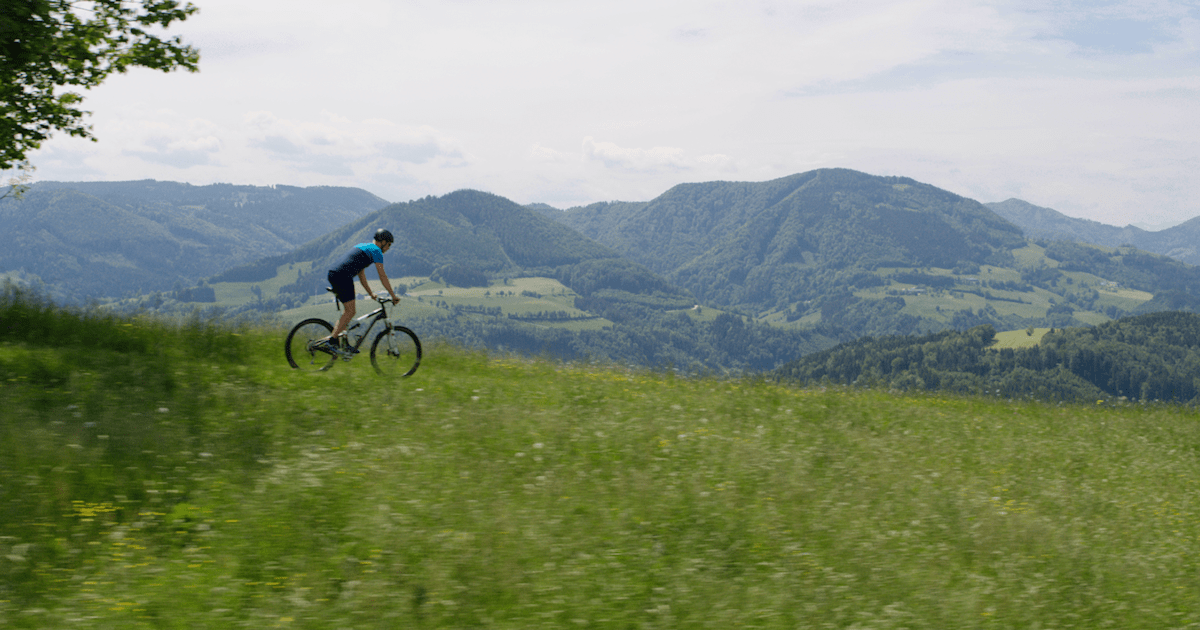Thomas Sykora zeigt seinen Kraftplatz
