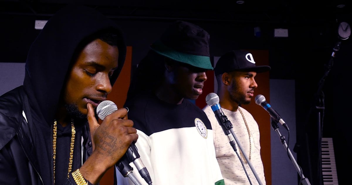 Der Hit 2016 das Londoner R&B-Pop Trio WSTRN Live-Show