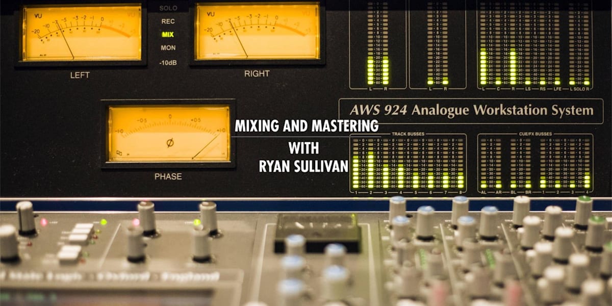 Mixing & Mastering with Ryan: High Pass EQ
