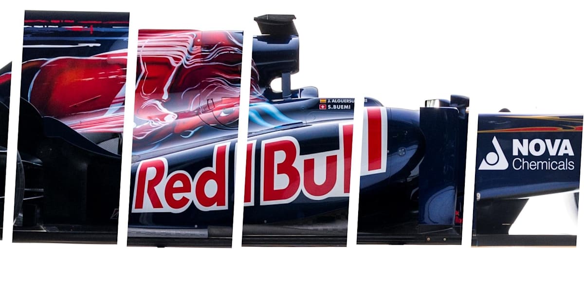 360º views and morphing video of all 10 Toro Rosso