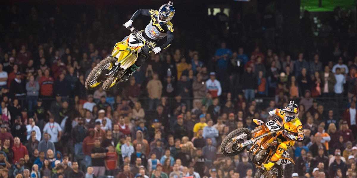Watch: Bubba and Ken Roczen's GoPro from A2 SX