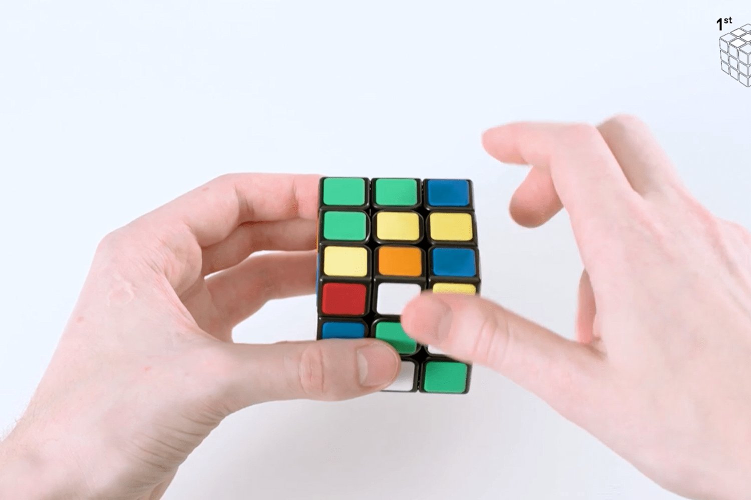 How to solve a Rubik's Cube: Lesson 1