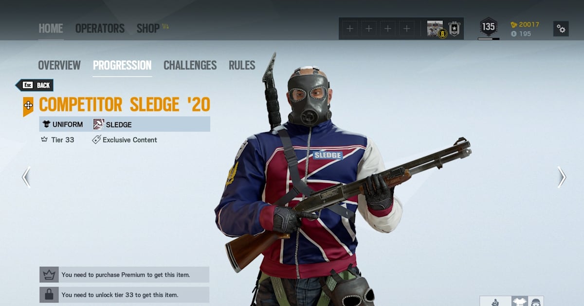 RB6 Siege Invitational Battle Pass: The best cosmetics