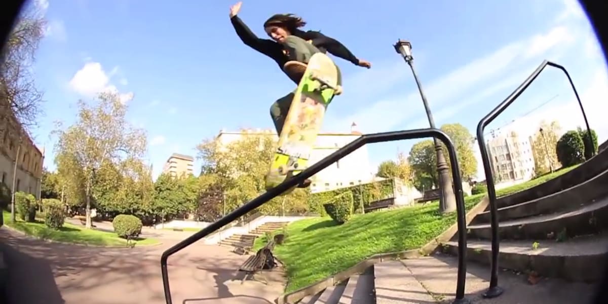Mi mejor truco: Rafa Cort, Fs Overcrook Nosegrind