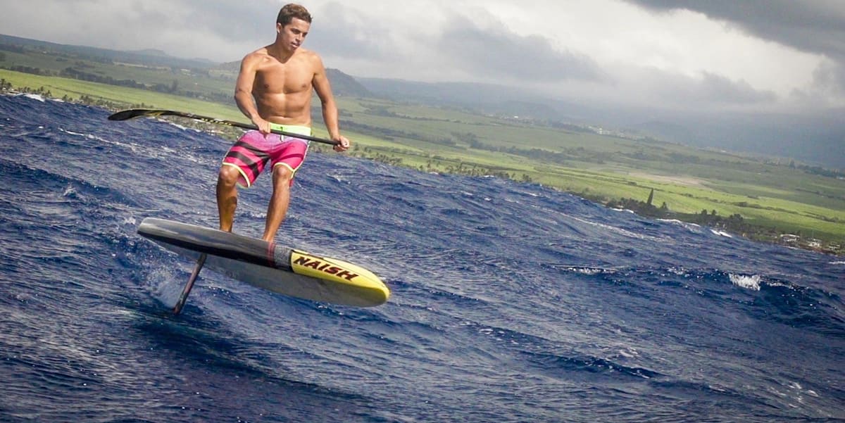 Kai Lenny e la tavola da Stand Up Paddle che può volare