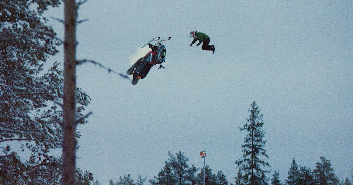 Snowmobile double backflip: Making of with Daniel Bodin