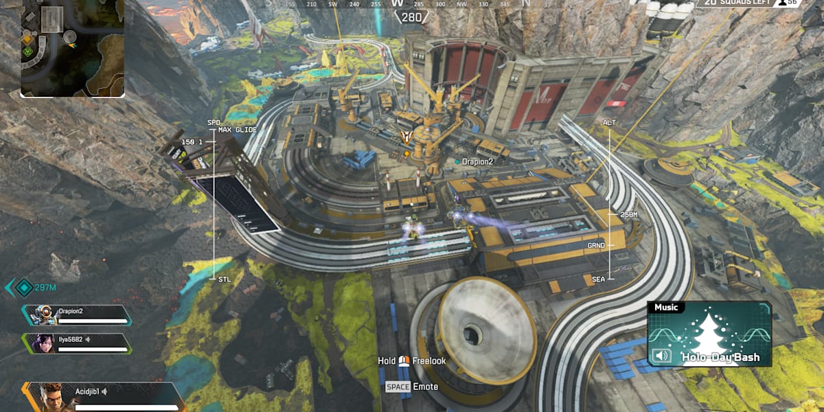 Dónde aterrizar en World's Edge de Apex Legends