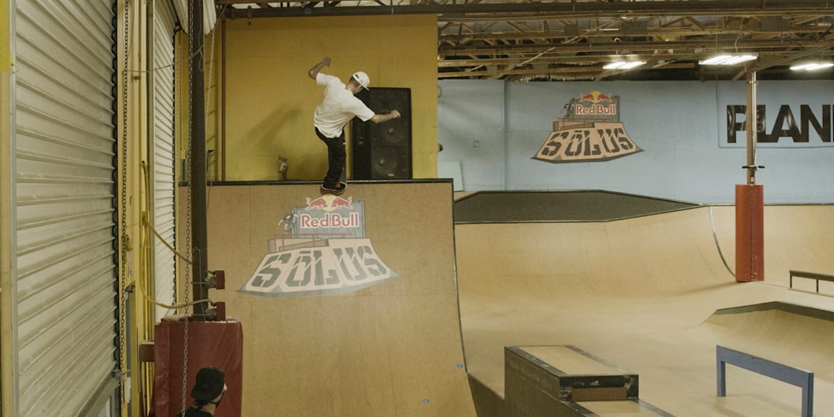 Red Bull Solus skate contest: Leandre Sanders – video
