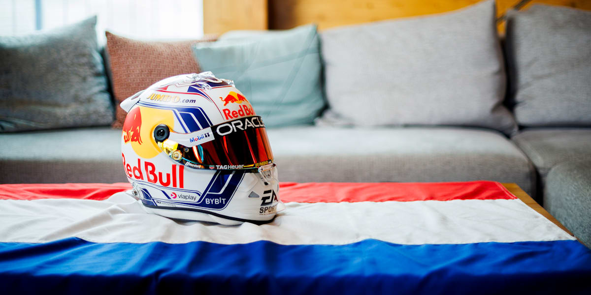 Max Reveals His Special Dutch Grand Prix Helmet